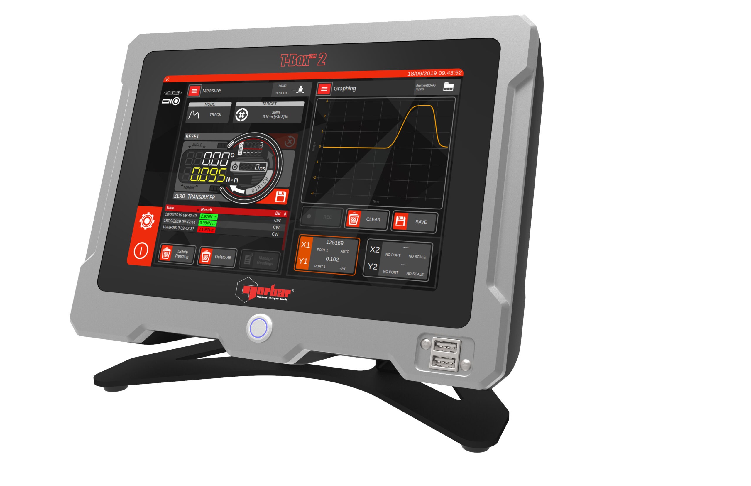 Check and calibrate torque testing instruments